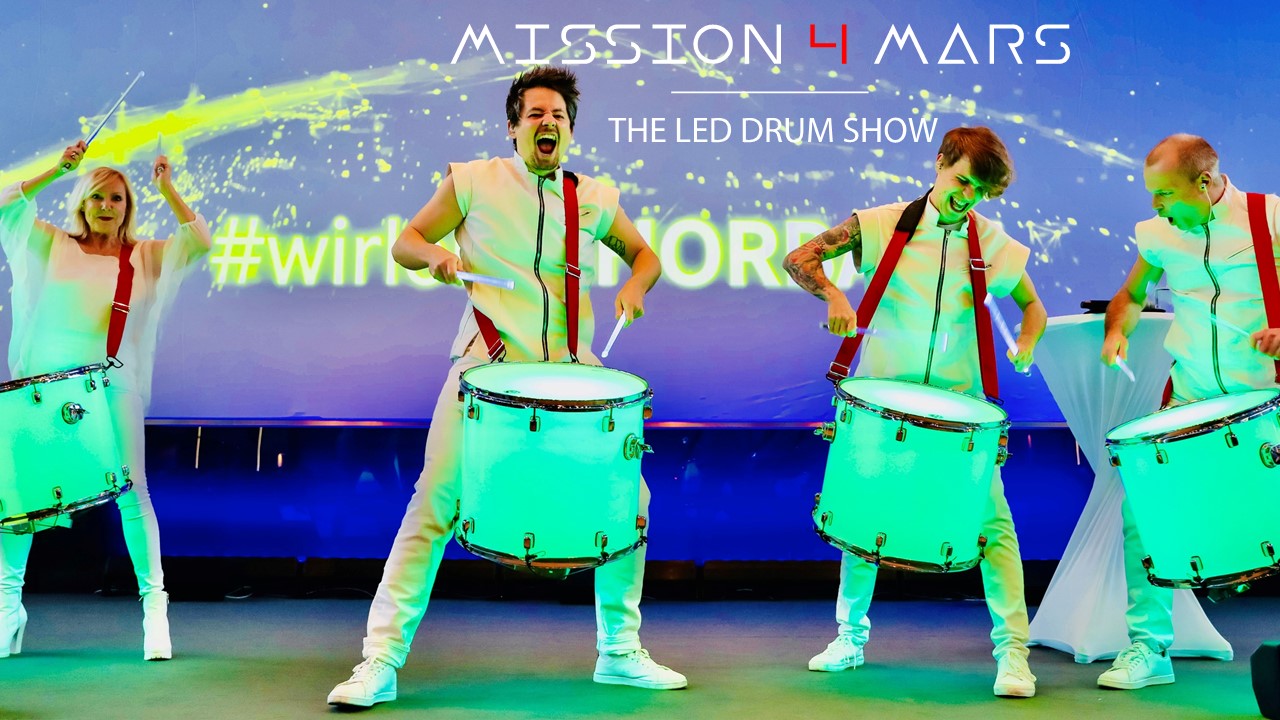 LED Drum Show | Mission4Mars